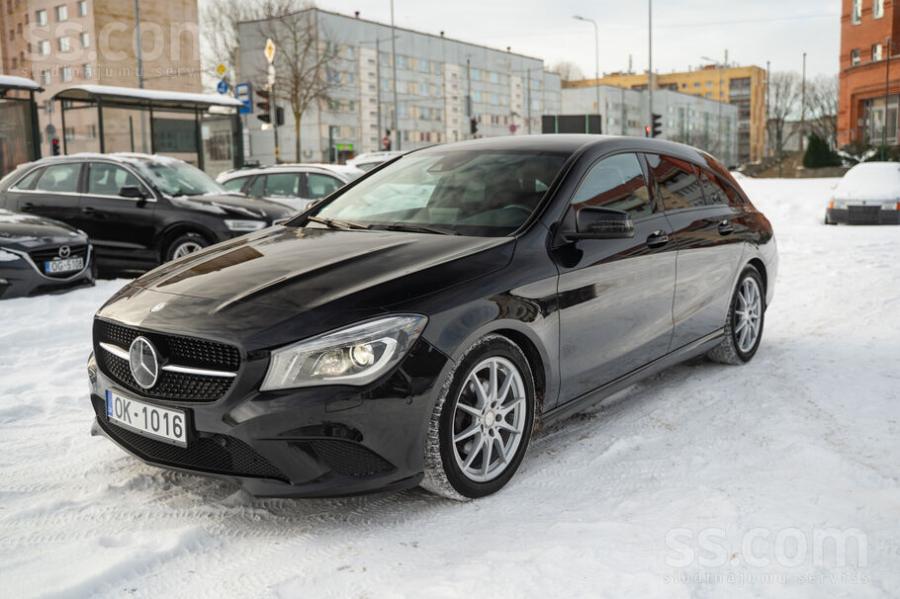 Melns Mercedes-Benz CLA 180 2015 Liepāja, ar dzinēja tilpumu 1.60 L un nobraukumu 211 tūkst. km par 12900 €, foto 9 vietnē AUTOMOTO.COM.LV