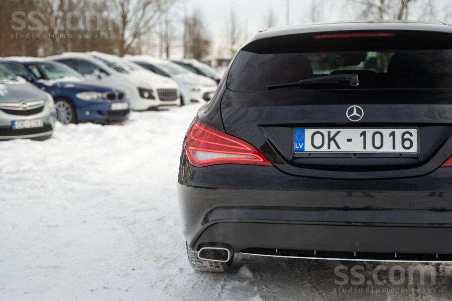 Melns Mercedes-Benz CLA 180 2015 Liepāja, ar dzinēja tilpumu 1.60 L un nobraukumu 211 tūkst. km par 12900 €, foto 11 vietnē AUTOMOTO.COM.LV