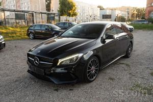 Melns Mercedes-Benz CLA 180 2018 Liepāja, ar dzinēja tilpumu 1.60 L un nobraukumu 168 tūkst. km par 14950 €, foto  vietnē AUTOMOTO.COM.LV