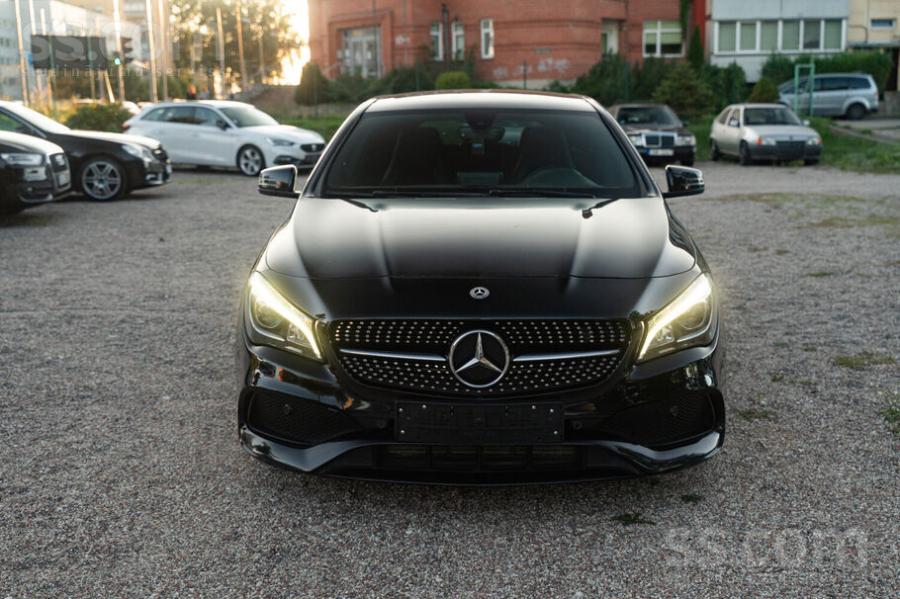 Melns Mercedes-Benz CLA 180 2018 Liepāja, ar dzinēja tilpumu 1.60 L un nobraukumu 168 tūkst. km par 14950 €, foto 4 vietnē AUTOMOTO.COM.LV