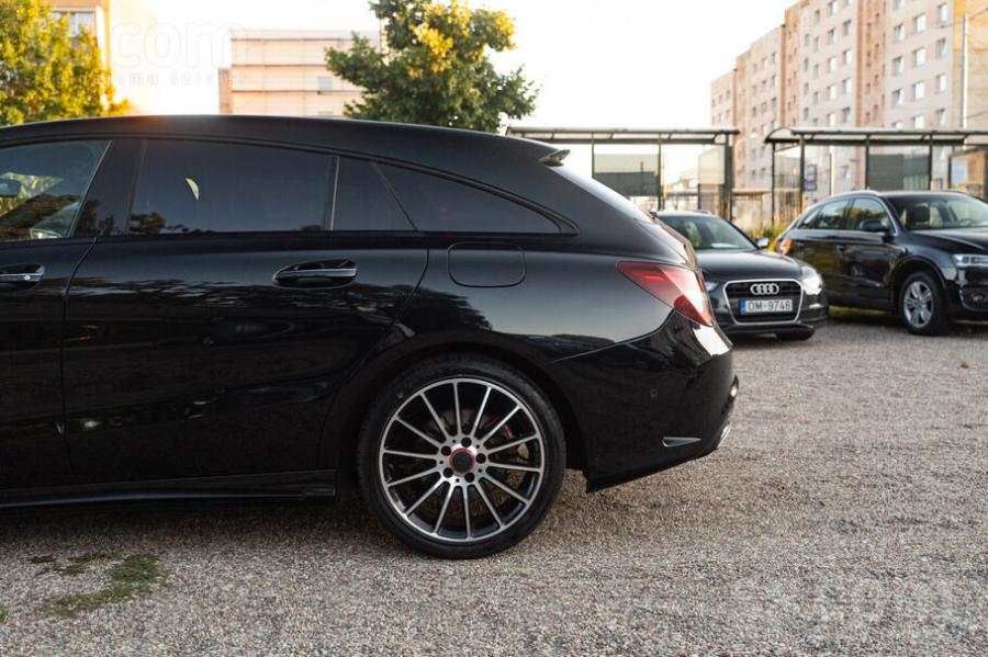 Melns Mercedes-Benz CLA 180 2018 Liepāja, ar dzinēja tilpumu 1.60 L un nobraukumu 168 tūkst. km par 14950 €, foto 14 vietnē AUTOMOTO.COM.LV