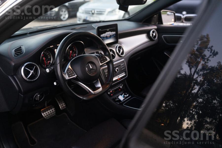 Melns Mercedes-Benz CLA 180 2018 Liepāja, ar dzinēja tilpumu 1.60 L un nobraukumu 168 tūkst. km par 14950 €, foto 20 vietnē AUTOMOTO.COM.LV