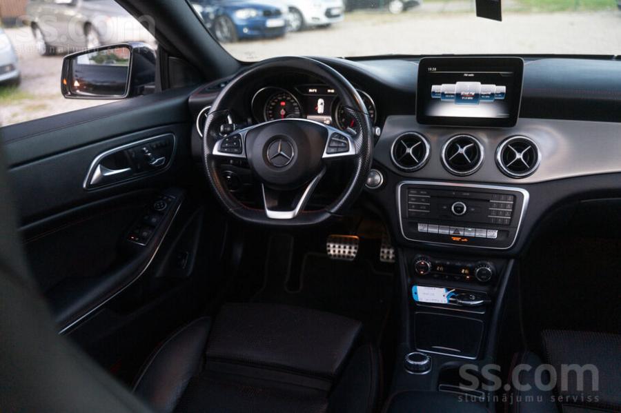 Melns Mercedes-Benz CLA 180 2018 Liepāja, ar dzinēja tilpumu 1.60 L un nobraukumu 168 tūkst. km par 14950 €, foto 26 vietnē AUTOMOTO.COM.LV