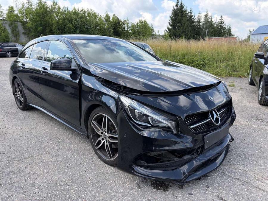 Черный Мерседес ЦЛА 180 2019 в Алитус, объемом двигателя 1.60 л и пробегом 190 тыс. км за 5999 €, фото 1 на AUTOMOTO.COM.LV