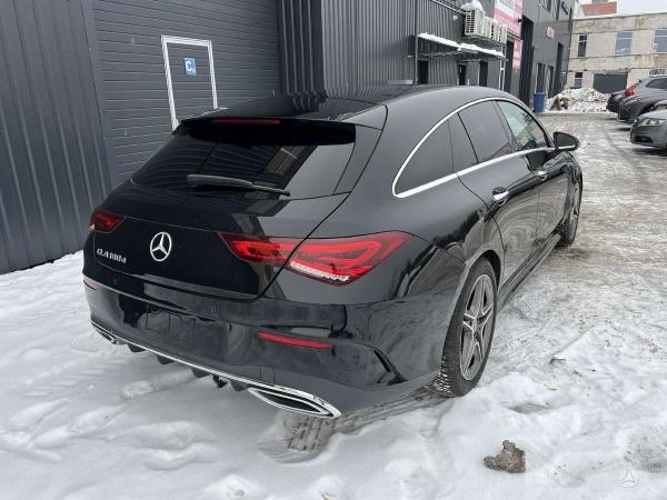 Black Mercedes-Benz CLA 180 2020 in Alytus, with an engine capacity of 1.46 L and mileage of 60 thousand km for 11800 €, photo 6 on AUTOMOTO.COM.LV