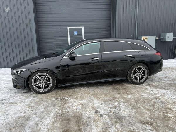 Black Mercedes-Benz CLA 180 2020 in Alytus, with an engine capacity of 1.46 L and mileage of 60 thousand km for 11800 €, photo 10 on AUTOMOTO.COM.LV