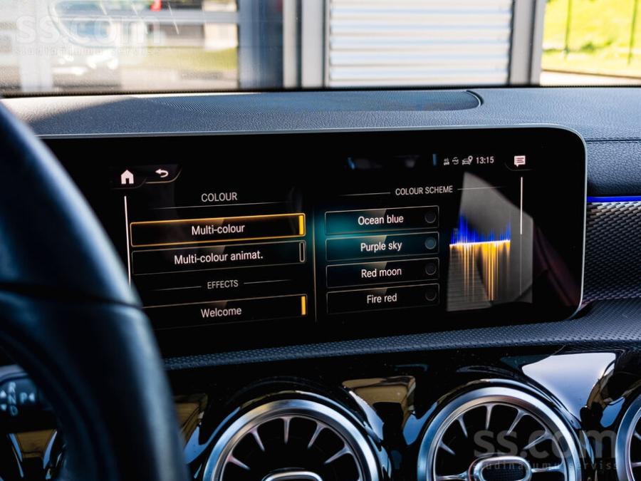 Melns Mercedes-Benz CLA 180 2020 Rīga, ar dzinēja tilpumu 1.40 L un nobraukumu 170 tūkst. km par 21900 €, foto 21 vietnē AUTOMOTO.COM.LV