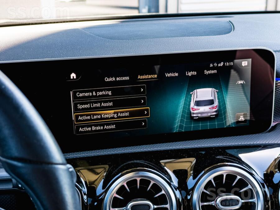 Melns Mercedes-Benz CLA 180 2020 Rīga, ar dzinēja tilpumu 1.40 L un nobraukumu 170 tūkst. km par 21900 €, foto 23 vietnē AUTOMOTO.COM.LV