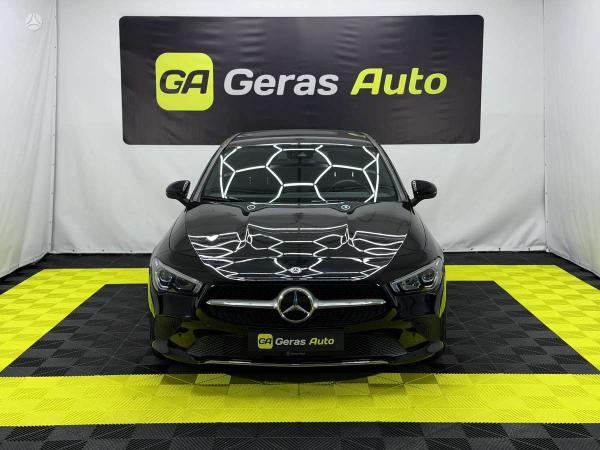 Black Mercedes-Benz CLA 180 2020 in Vilnius, with an engine capacity of 1.33 L and mileage of 57 thousand km for 19700 €, photo 7 on AUTOMOTO.COM.LV