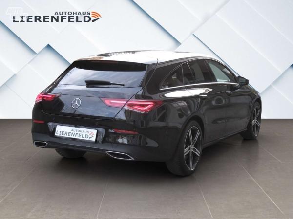 Black Mercedes-Benz CLA 180 2021 in Kaunas, with an engine capacity of 1.30 L and mileage of 11 thousand km for 27540 €, photo 4 on AUTOMOTO.COM.LV