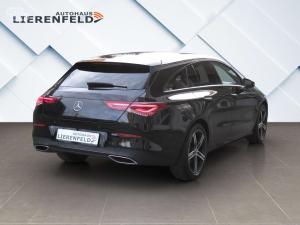 Black Mercedes-Benz CLA 180 2021 in Kaunas, with an engine capacity of 1.30 L and mileage of 11 thousand km for 27540 €, photo 4 on AUTOMOTO.COM.LV