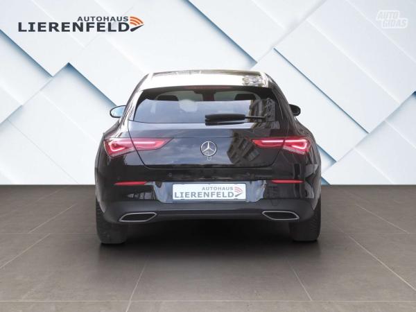 Black Mercedes-Benz CLA 180 2021 in Kaunas, with an engine capacity of 1.30 L and mileage of 11 thousand km for 27540 €, photo 6 on AUTOMOTO.COM.LV