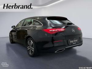 Black Mercedes-Benz CLA 180 2022 in Kaunas, with an engine capacity of 2.00 L and mileage of 38 thousand km for 29019 €, photo 4 on AUTOMOTO.COM.LV