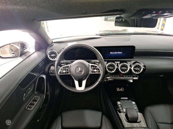 Black Mercedes-Benz CLA 180 2022 in Vilnius, with an engine capacity of 1.33 L and mileage of 48 thousand km for 23840 €, photo 7 on AUTOMOTO.COM.LV