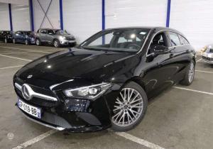 Black Mercedes-Benz CLA 180 2023 in Vilnius, with an engine capacity of 1.33 L and mileage of 215 thousand km for 18754 €, photo  on AUTOMOTO.COM.LV