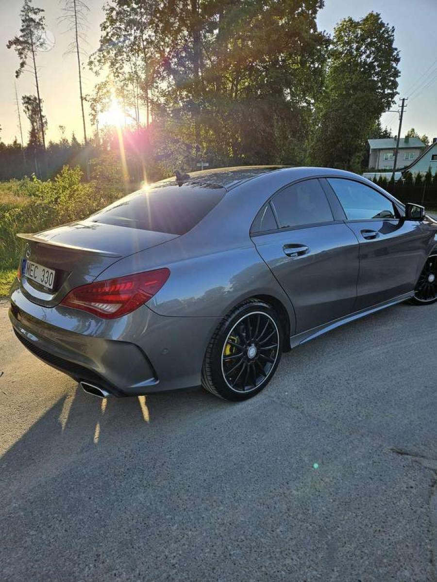 Grey Mercedes-Benz CLA 180 2014 in Kazlu Ruda, with an engine capacity of 0.00 L and mileage of 107 thousand km for 16000 €, photo 4 on AUTOMOTO.COM.LV
