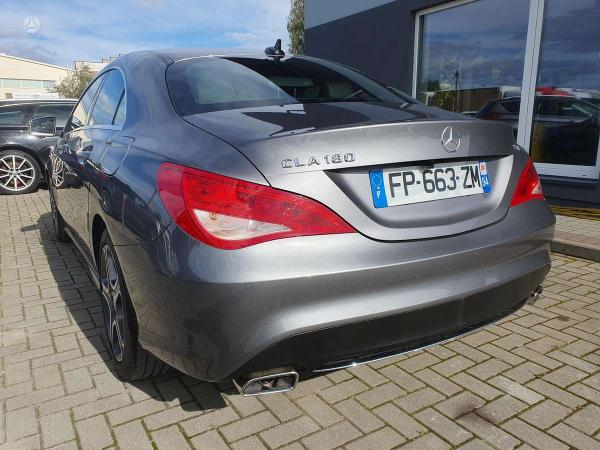 Grey Mercedes-Benz CLA 180 2014 in Taurage, with an engine capacity of 1.50 L and mileage of 127 thousand km for 11500 €, photo 5 on AUTOMOTO.COM.LV