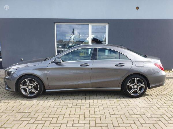 Grey Mercedes-Benz CLA 180 2014 in Taurage, with an engine capacity of 1.50 L and mileage of 127 thousand km for 11500 €, photo 6 on AUTOMOTO.COM.LV