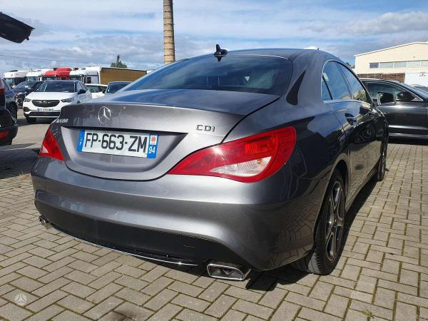 Grey Mercedes-Benz CLA 180 2014 in Taurage, with an engine capacity of 1.50 L and mileage of 127 thousand km for 11500 €, photo 7 on AUTOMOTO.COM.LV