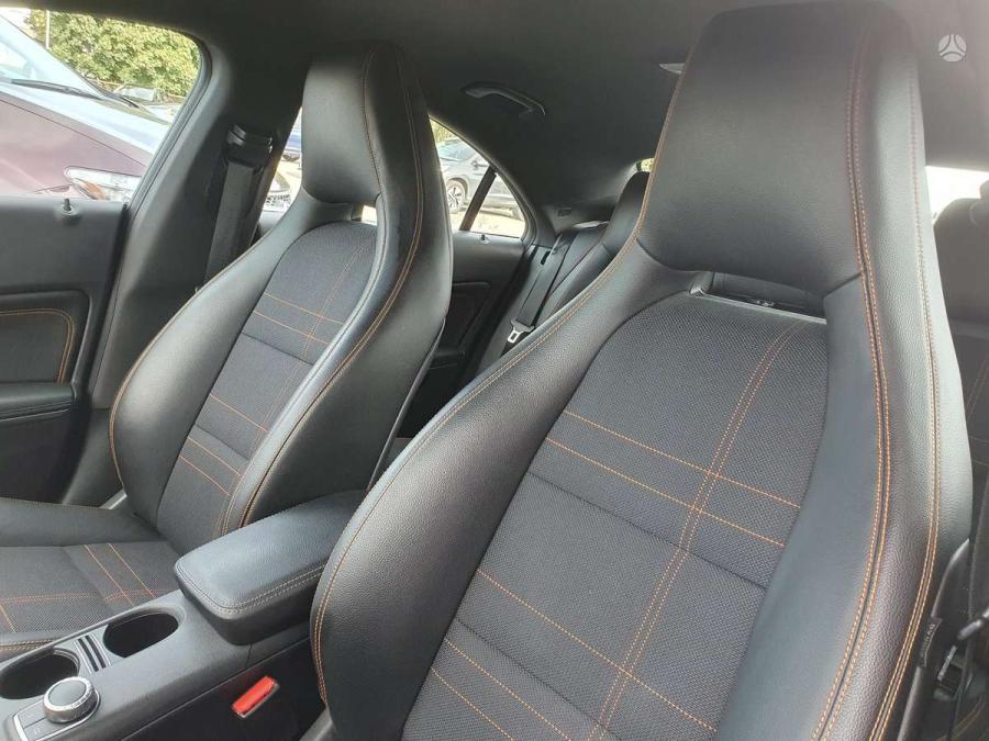 Grey Mercedes-Benz CLA 180 2014 in Taurage, with an engine capacity of 1.50 L and mileage of 127 thousand km for 11500 €, photo 36 on AUTOMOTO.COM.LV