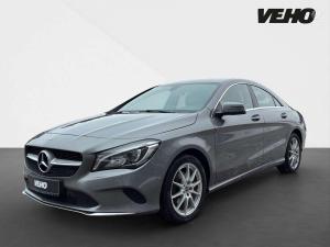 Pelēks Mercedes-Benz CLA 180 2017 Viļņa, ar dzinēja tilpumu 1.60 L un nobraukumu 112 tūkst. km par 15500 €, foto  vietnē AUTOMOTO.COM.LV