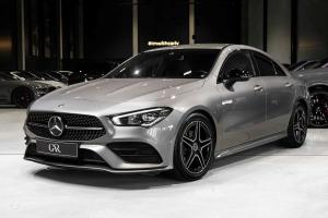 Grey Mercedes-Benz CLA 180 2019 in Riga, with an engine capacity of 1.33 L and mileage of 93 thousand km for 26900 €, photo  on AUTOMOTO.COM.LV