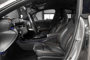 Grey Mercedes-Benz CLA 180 2019 in Riga, with an engine capacity of 1.33 L and mileage of 93 thousand km for 26900 €, photo 10 on AUTOMOTO.COM.LV