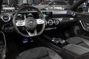 Grey Mercedes-Benz CLA 180 2019 in Riga, with an engine capacity of 1.33 L and mileage of 93 thousand km for 26900 €, photo 13 on AUTOMOTO.COM.LV