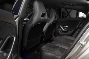 Grey Mercedes-Benz CLA 180 2019 in Riga, with an engine capacity of 1.33 L and mileage of 93 thousand km for 26900 €, photo 16 on AUTOMOTO.COM.LV