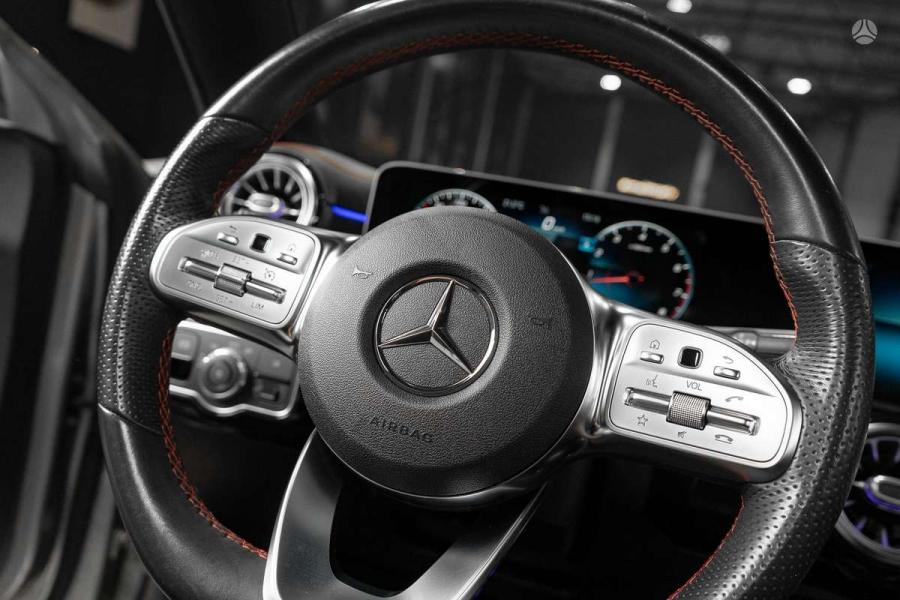 Grey Mercedes-Benz CLA 180 2019 in Riga, with an engine capacity of 1.33 L and mileage of 93 thousand km for 26900 €, photo 23 on AUTOMOTO.COM.LV