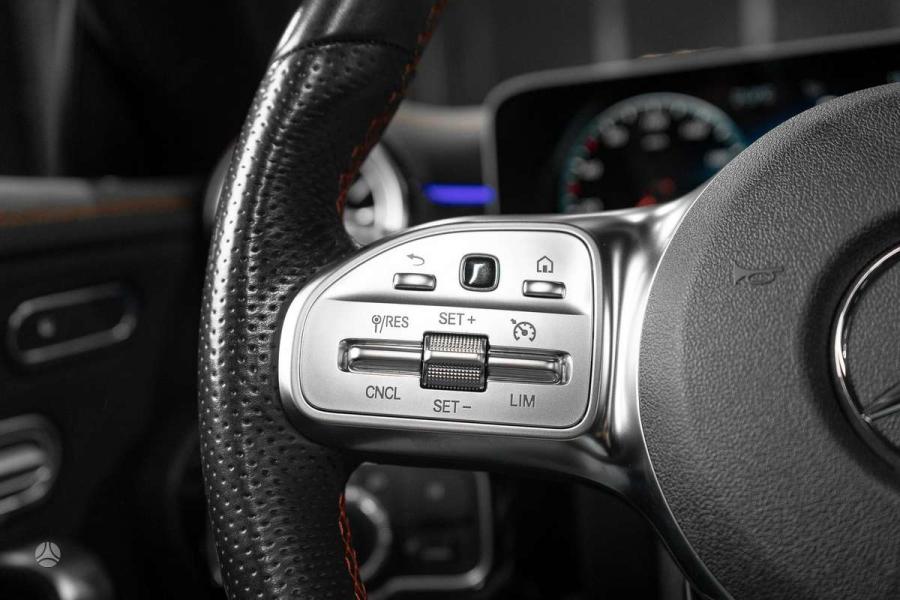 Grey Mercedes-Benz CLA 180 2019 in Riga, with an engine capacity of 1.33 L and mileage of 93 thousand km for 26900 €, photo 24 on AUTOMOTO.COM.LV