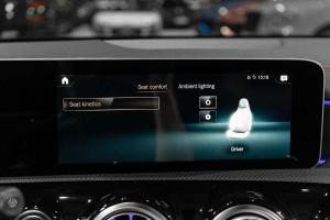 Grey Mercedes-Benz CLA 180 2019 in Riga, with an engine capacity of 1.33 L and mileage of 93 thousand km for 26900 €, photo 29 on AUTOMOTO.COM.LV