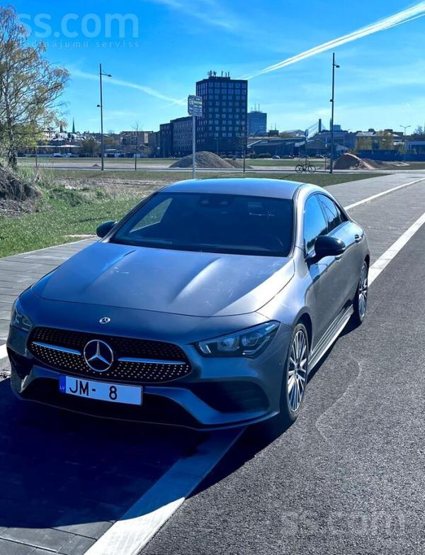 Pelēks Mercedes-Benz CLA 180 2023 Rīga, ar dzinēja tilpumu 1.40 L un nobraukumu 39 tūkst. km par 32500 €, foto 3 vietnē AUTOMOTO.COM.LV