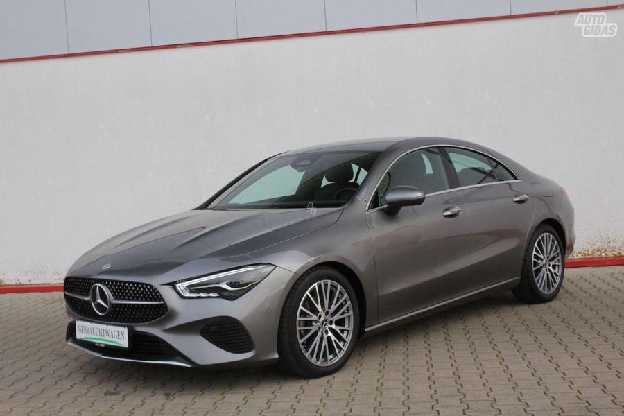 Grey Mercedes-Benz CLA 180 2024 in Kaunas, with an engine capacity of 2.00 L and mileage of 44 thousand km for 31596 €, photo 2 on AUTOMOTO.COM.LV