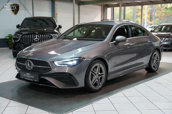 Pelēks Mercedes-Benz CLA 180 2024 Kauņa, ar dzinēja tilpumu 1.30 L un nobraukumu 13 tūkst. km par 33009 €, foto 1 vietnē AUTOMOTO.COM.LV