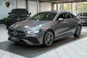 Grey Mercedes-Benz CLA 180 2024 in Kaunas, with an engine capacity of 1.30 L and mileage of 13 thousand km for 33009 €, photo  on AUTOMOTO.COM.LV