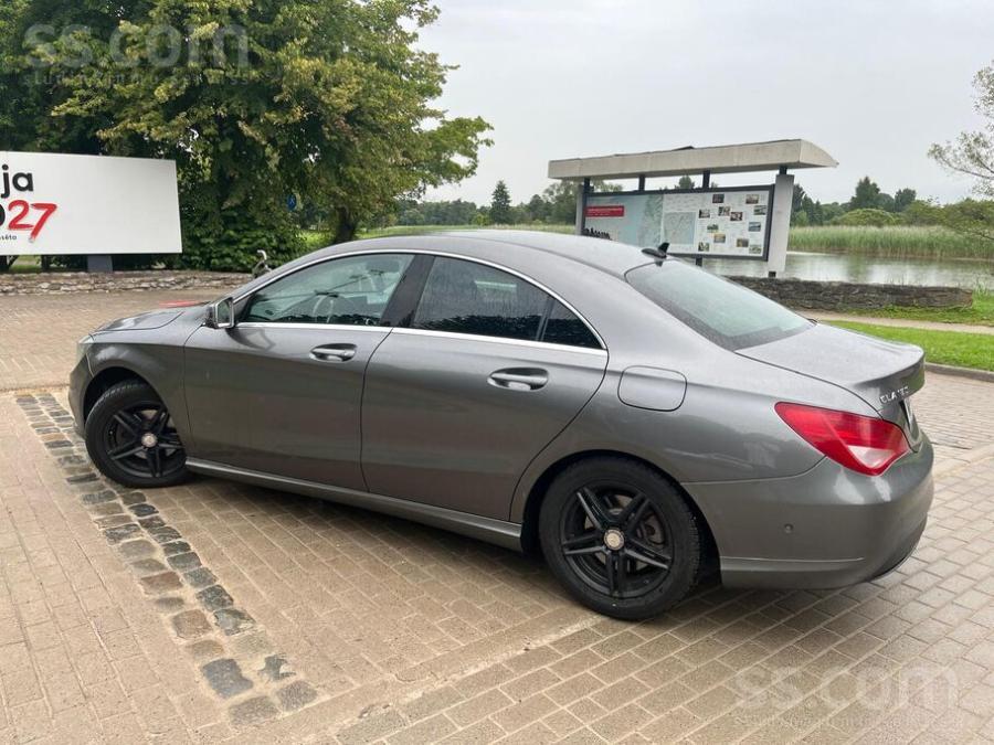 Pelēks Mercedes-Benz CLA 180 2014 Liepāja, ar dzinēja tilpumu 1.40 L un nobraukumu 282 tūkst. km par 9000 €, foto 4 vietnē AUTOMOTO.COM.LV