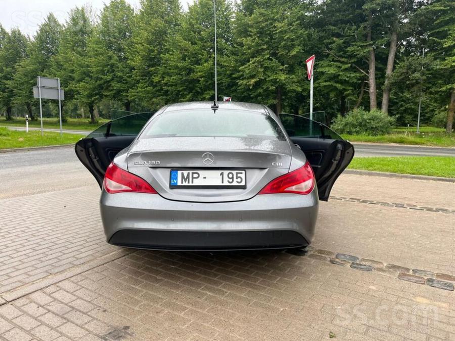 Pelēks Mercedes-Benz CLA 180 2014 Liepāja, ar dzinēja tilpumu 1.40 L un nobraukumu 282 tūkst. km par 9000 €, foto 6 vietnē AUTOMOTO.COM.LV