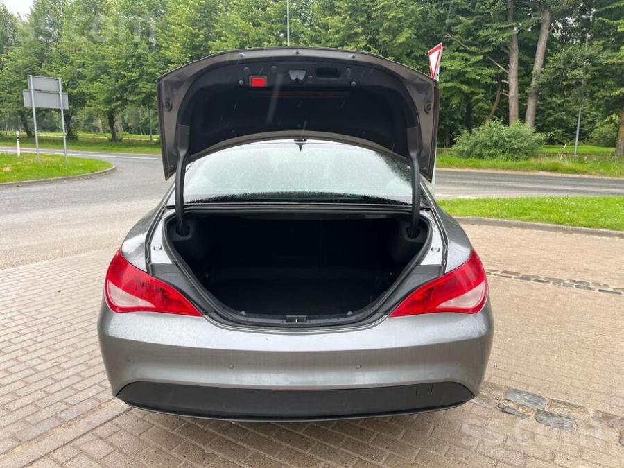 Pelēks Mercedes-Benz CLA 180 2014 Liepāja, ar dzinēja tilpumu 1.40 L un nobraukumu 282 tūkst. km par 9000 €, foto 7 vietnē AUTOMOTO.COM.LV