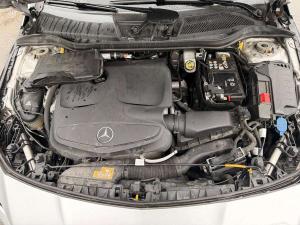 Grey Mercedes-Benz CLA 180 2017 in Taurage, with an engine capacity of 1.60 L and mileage of 127 thousand km for 8700 €, photo 5 on AUTOMOTO.COM.LV