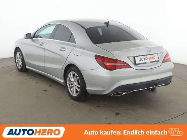 Pelēks Mercedes-Benz CLA 180 2018 Kauņa, ar dzinēja tilpumu 1.60 L un nobraukumu 74 tūkst. km par 21937 €, foto 4 vietnē AUTOMOTO.COM.LV