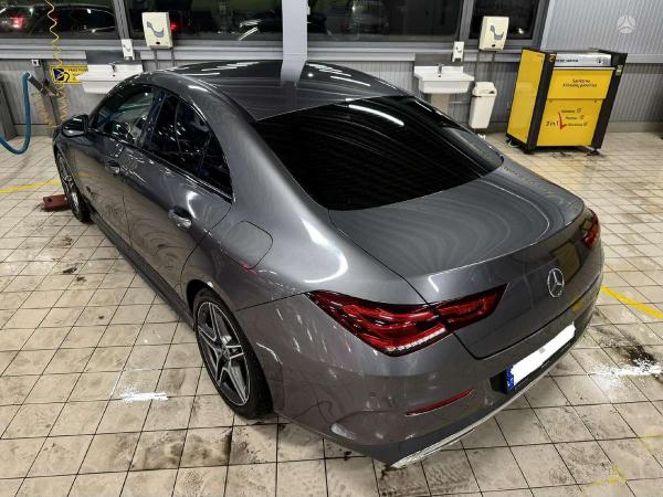 Pelēks Mercedes-Benz CLA 180 2019 Viļņa, ar dzinēja tilpumu 1.33 L un nobraukumu 94 tūkst. km par 23900 €, foto 4 vietnē AUTOMOTO.COM.LV