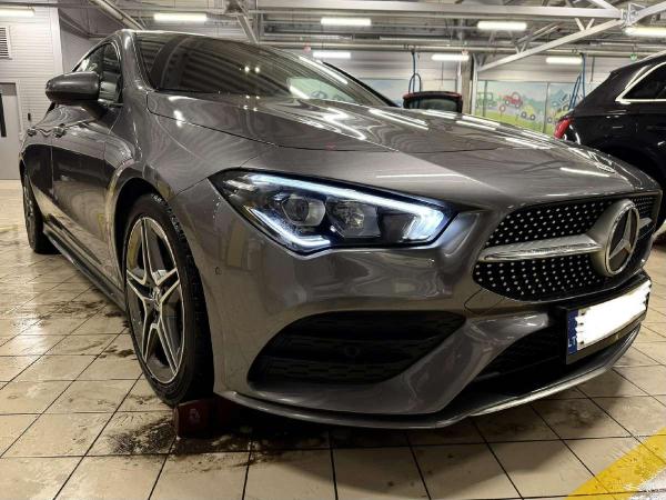 Pelēks Mercedes-Benz CLA 180 2019 Viļņa, ar dzinēja tilpumu 1.33 L un nobraukumu 94 tūkst. km par 22990 €, foto 8 vietnē AUTOMOTO.COM.LV