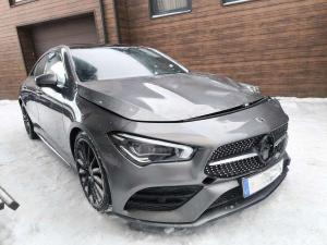 Pelēks Mercedes-Benz CLA 180 2019 Šauļi, ar dzinēja tilpumu 1.46 L un nobraukumu 103 tūkst. km par 13900 €, foto  vietnē AUTOMOTO.COM.LV