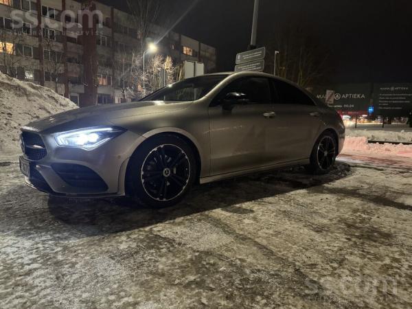 Grey Mercedes-Benz CLA 180 2020 in Tukums, with an engine capacity of 1.40 L and mileage of 33 thousand km for 28200 €, photo 3 on AUTOMOTO.COM.LV