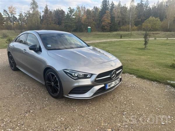 Grey Mercedes-Benz CLA 180 2020 in Tukums, with an engine capacity of 1.40 L and mileage of 33 thousand km for 28200 €, photo 5 on AUTOMOTO.COM.LV