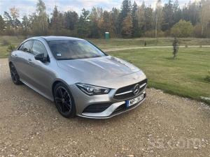 Pelēks Mercedes-Benz CLA 180 2020 Tukums, ar dzinēja tilpumu 1.40 L un nobraukumu 33 tūkst. km par 28200 €, foto 5 vietnē AUTOMOTO.COM.LV