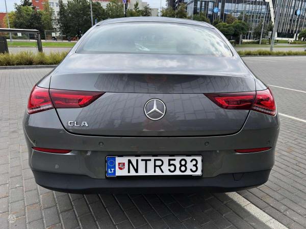 Grey Mercedes-Benz CLA 180 2020 in Vilnius, with an engine capacity of 1.46 L and mileage of 138 thousand km for 20800 €, photo 7 on AUTOMOTO.COM.LV