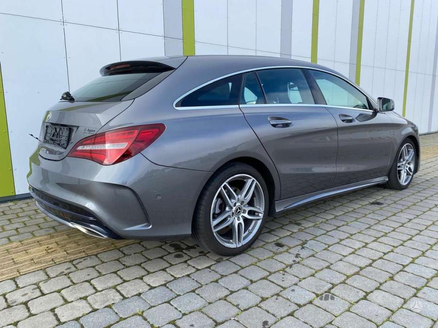Pelēks Mercedes-Benz CLA 180 2018 Raseiniai, ar dzinēja tilpumu 1.46 L un nobraukumu 215 tūkst. km par 10900 €, foto 6 vietnē AUTOMOTO.COM.LV