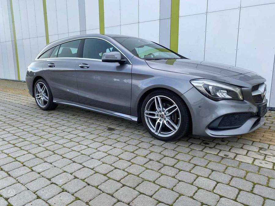 Pelēks Mercedes-Benz CLA 180 2018 Raseiniai, ar dzinēja tilpumu 1.46 L un nobraukumu 215 tūkst. km par 10900 €, foto 8 vietnē AUTOMOTO.COM.LV